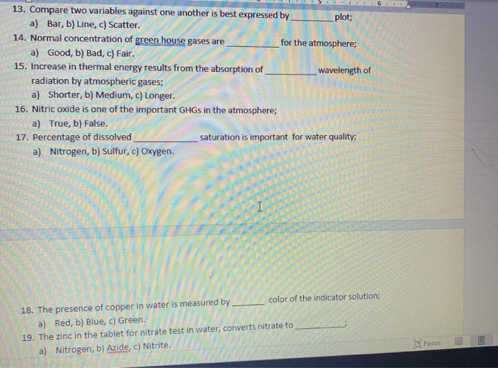 Solved plot; 13. Compare two variables against one another | Chegg.com