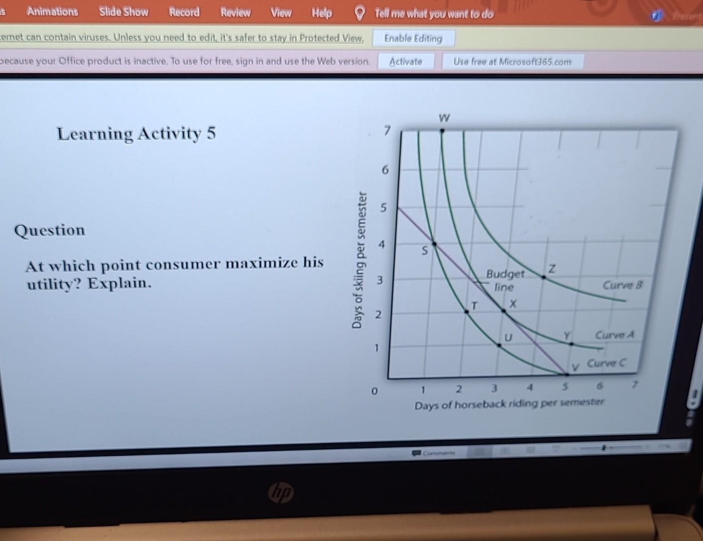 Solved Question At which point consumer maximize his | Chegg.com