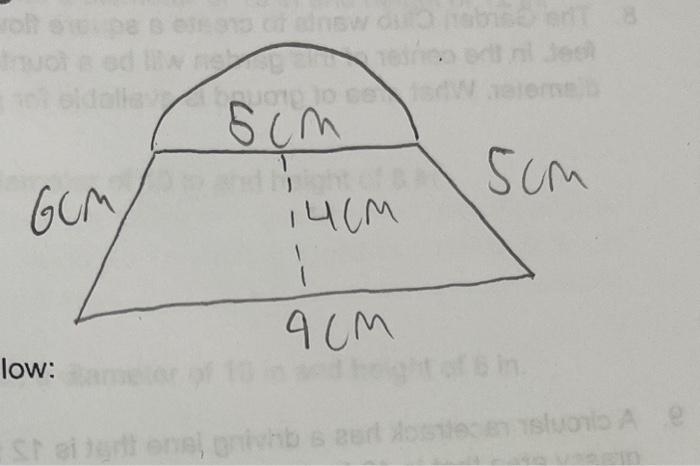 Solved find the area of the figure below | Chegg.com