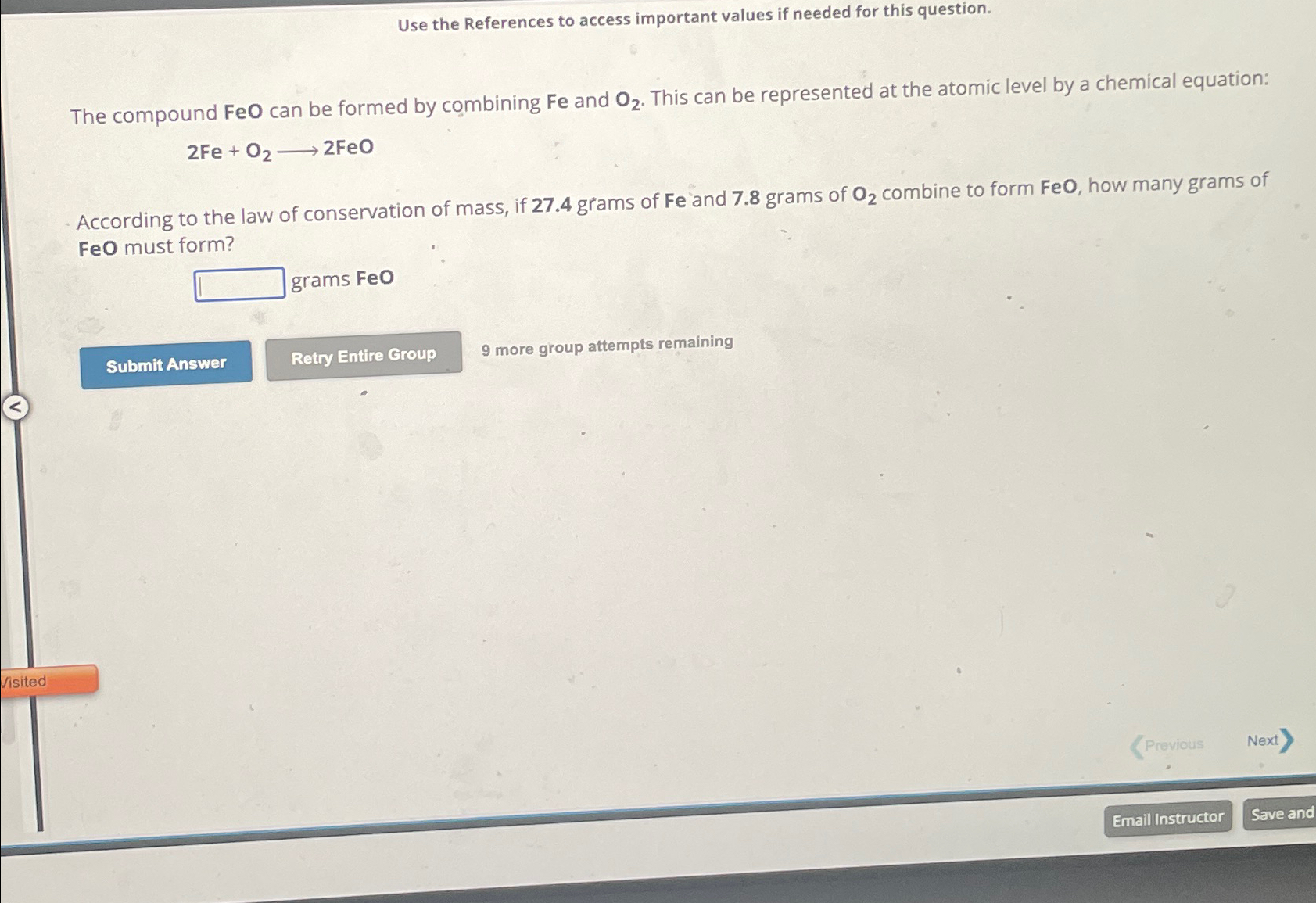 Use the References to access important values if | Chegg.com