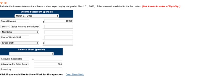 Solved Exercise 18-17 (Part Level Submission) On March 10, | Chegg.com