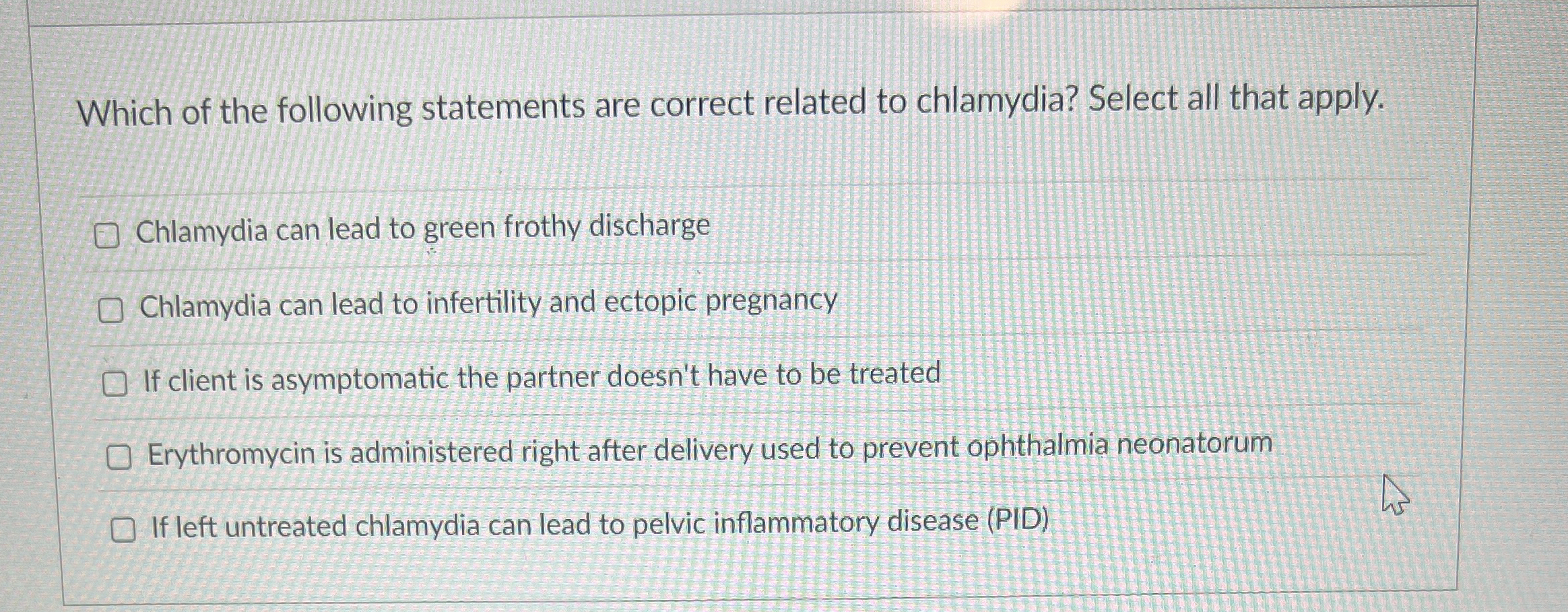 Solved Which of the following statements are correct related | Chegg.com