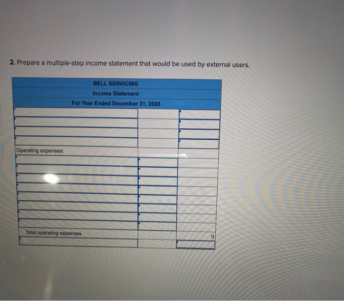 Solved Problem 5-8A Income statements-perpetual LO5 The | Chegg.com