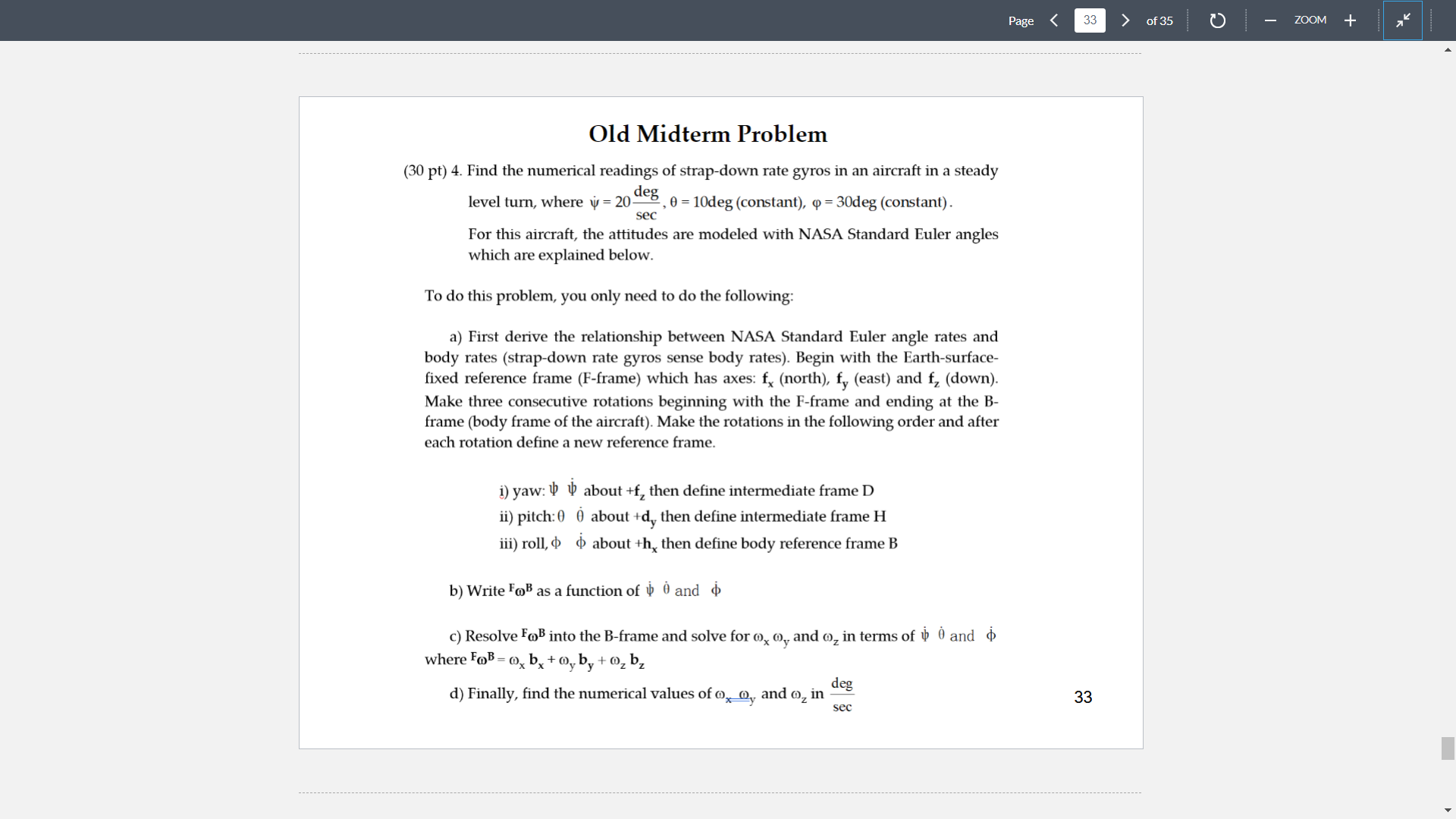 Solved Old Midterm Problem(30pt) 4. ﻿Find the numerical | Chegg.com