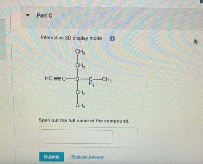 Solved Interactive 3D display mode Spell out the full name | Chegg.com