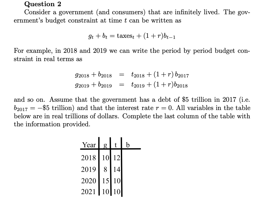 Solved Use the table provided at the bottom to answer. | Chegg.com
