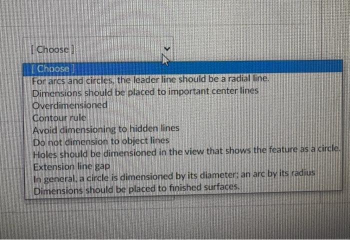 Solved ANSI Y14.5 covers guidelines for dimensioning. It | Chegg.com