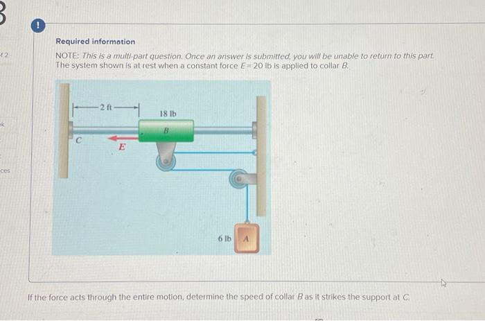 Solved Required information NOTE: This is a multh-part | Chegg.com