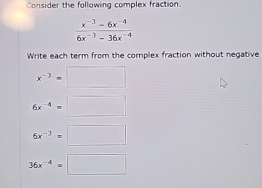 Solved Consider the following complex | Chegg.com