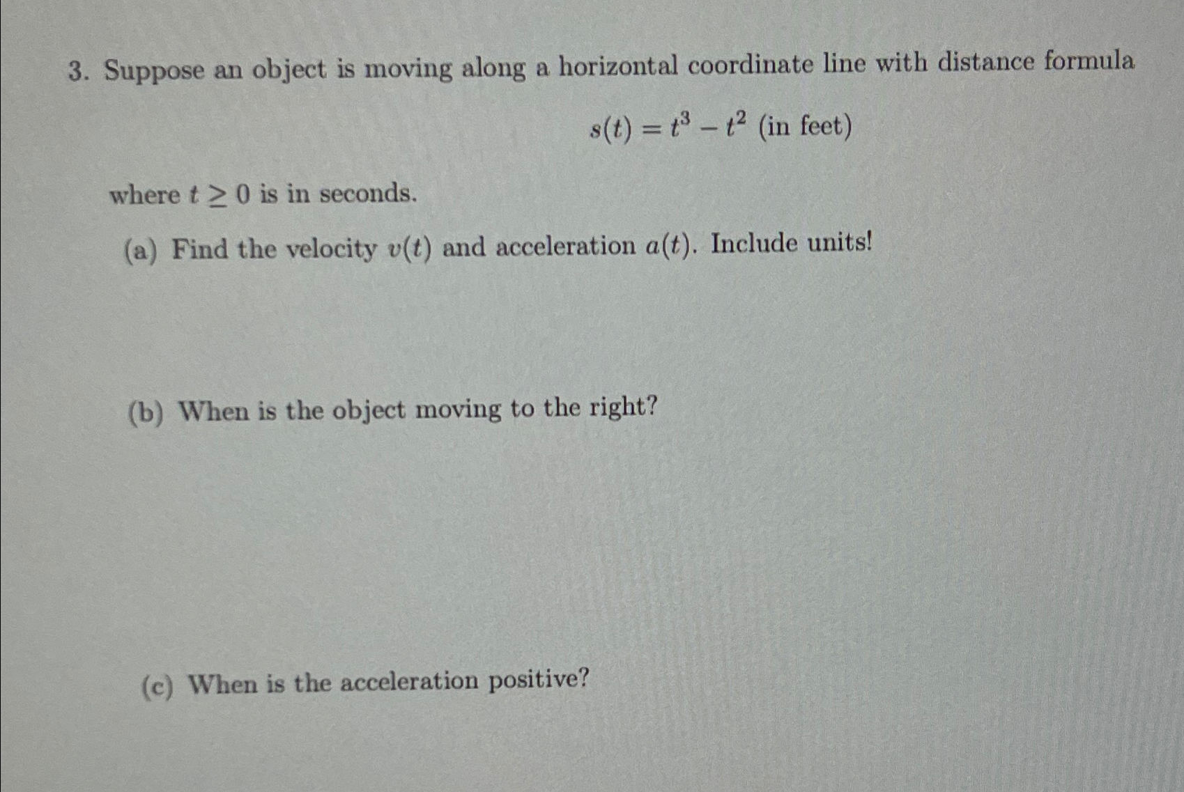 Solved Suppose an object is moving along a horizontal | Chegg.com