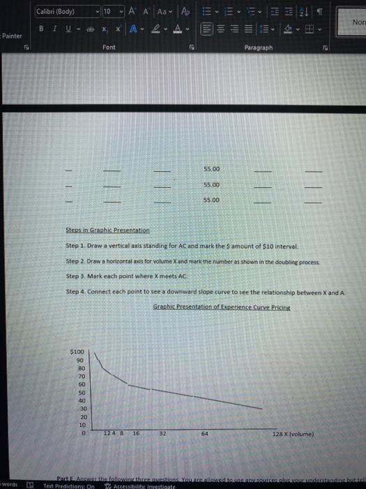 Solved Follow Steps A through E to complete all empty lines | Chegg.com