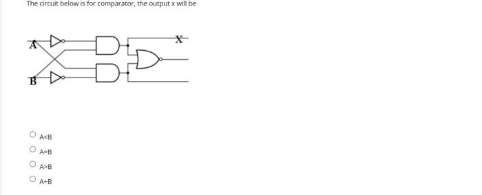 Solved The adder subtractor circuit, has the following | Chegg.com