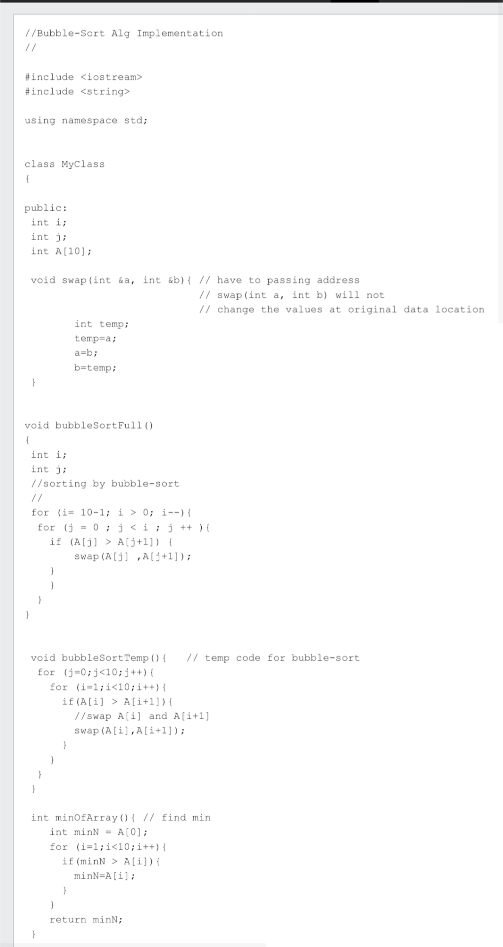 Solved Assignment Content Based on the Code posted by the | Chegg.com