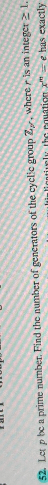 Solved Let p ﻿be a prime number. Find the number of | Chegg.com