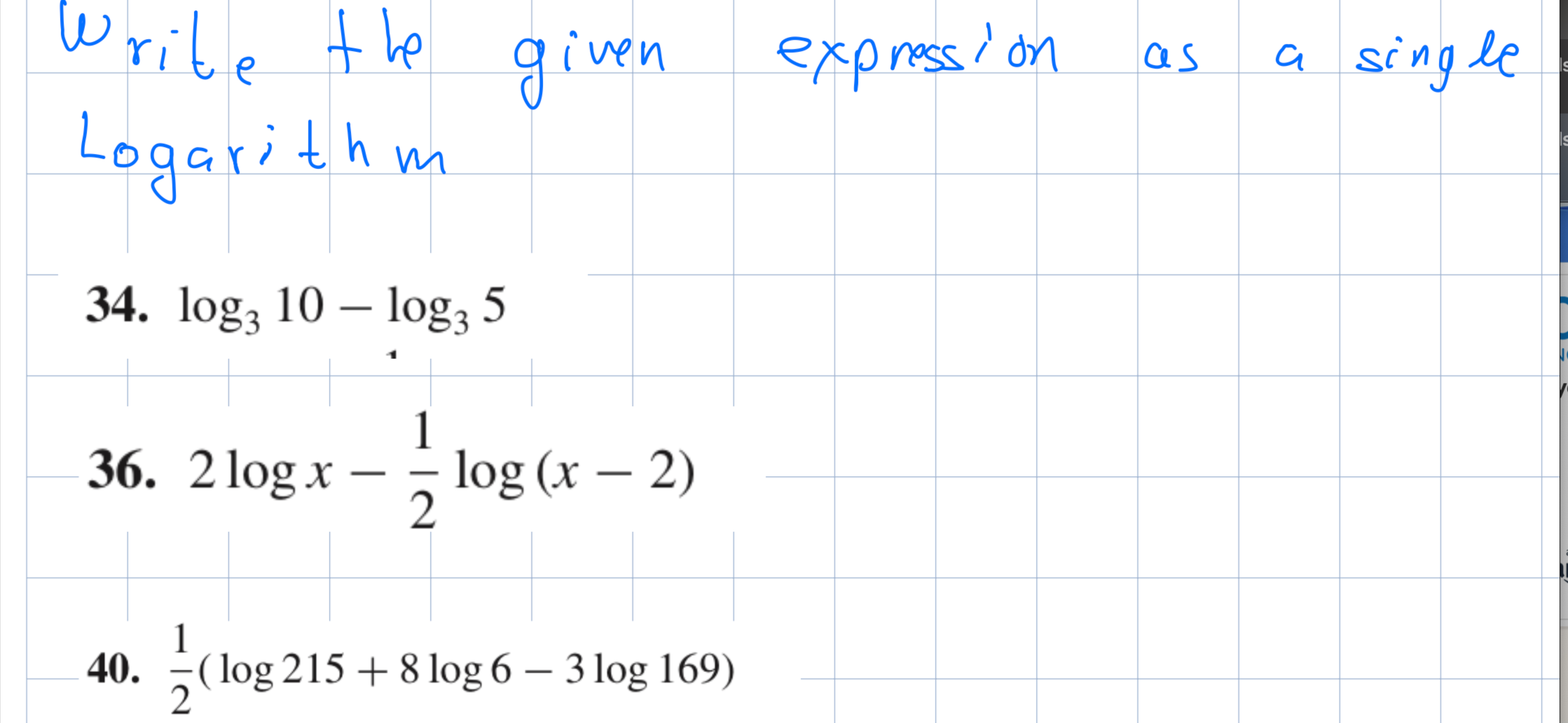 Solved Write the given expression as a | Chegg.com