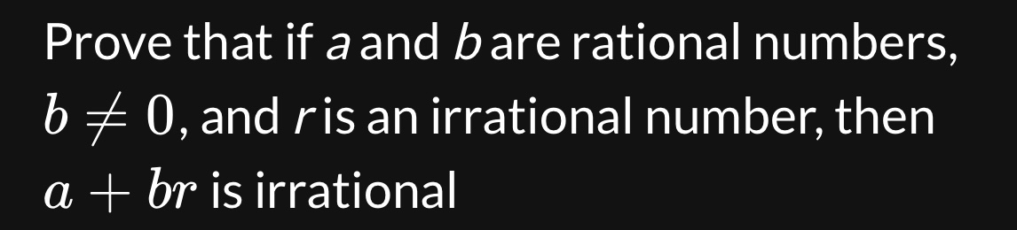 Solved DISCRETE MATH-prove that if a and b ﻿are rational | Chegg.com