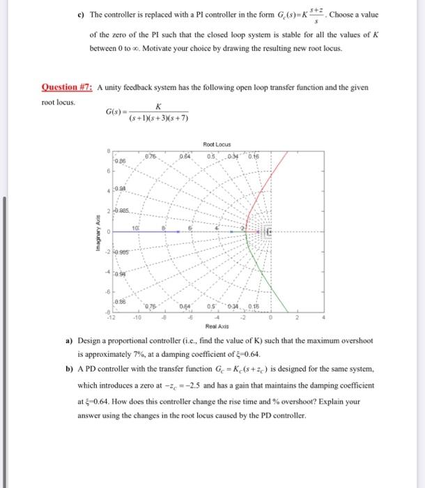 Solved Figure 1. A circuit for the PID compensator Show that | Chegg.com
