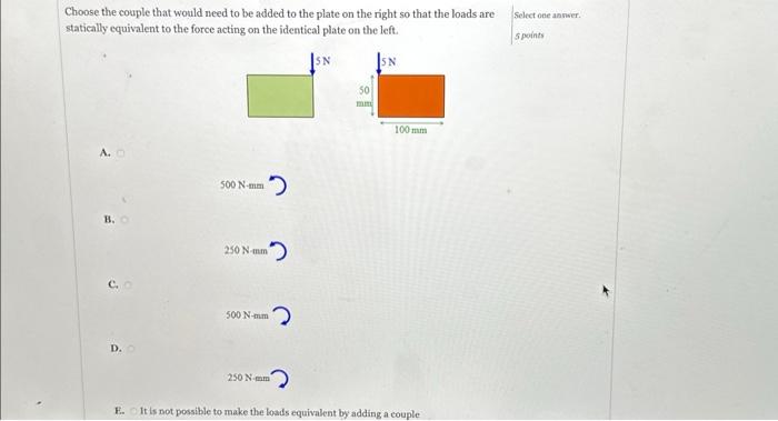 Solved What is the correct description of the equivalency | Chegg.com