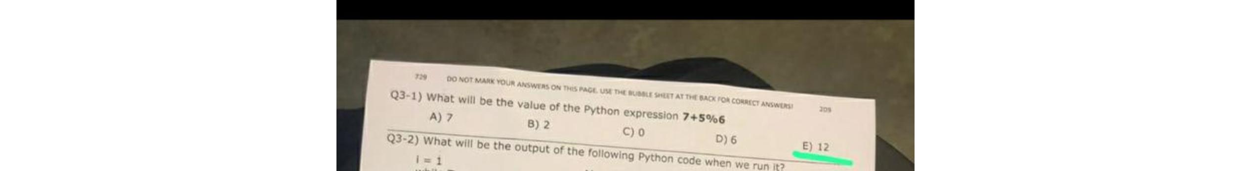 Solved the value of the Python expression | Chegg.com