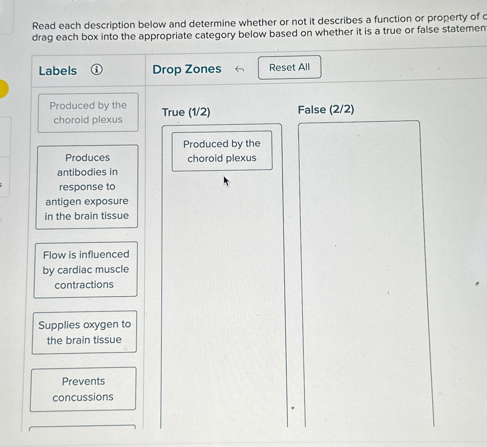 Solved Read each description below and determine whether or | Chegg.com