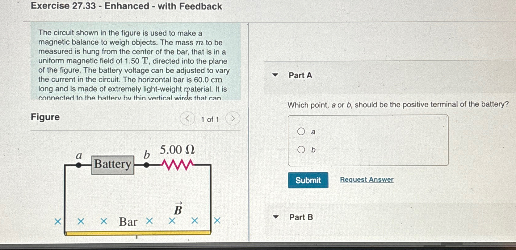 Solved the circuit shown in the figure is used to make a | Chegg.com