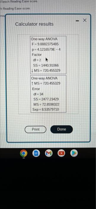Solved Samples of pages were randomly selected from three | Chegg.com