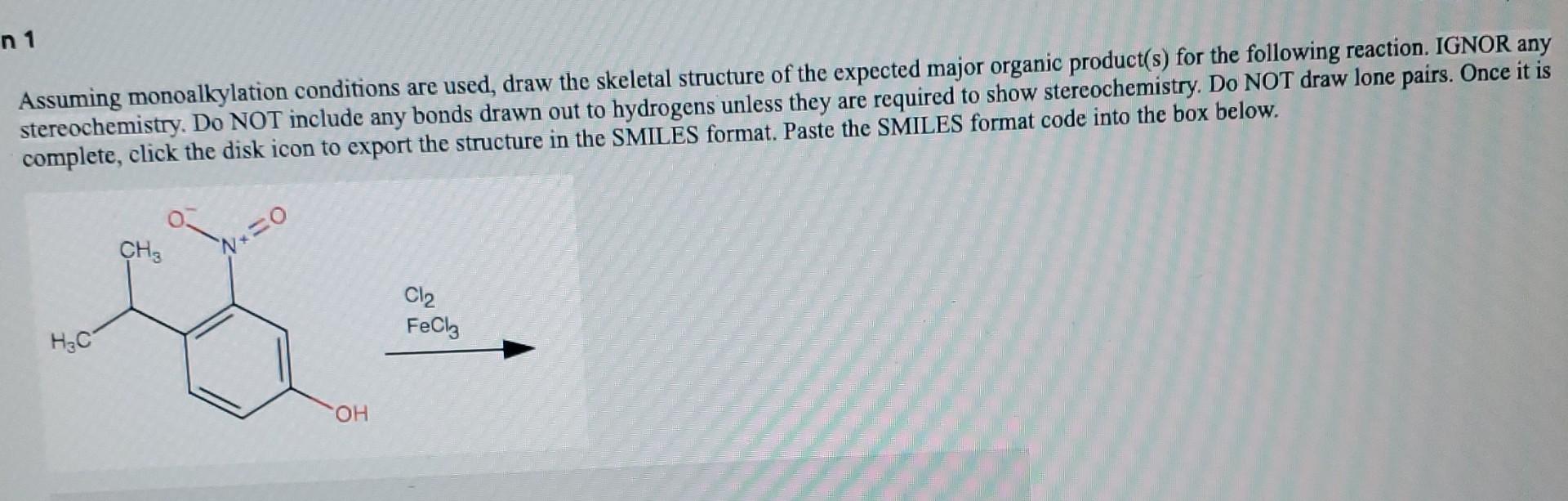 Solved Assuming monoalkylation conditions are used, draw the | Chegg.com
