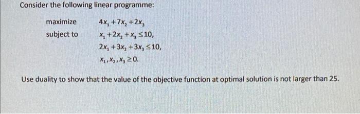 Solved use the langrangian duality and convex optimization | Chegg.com
