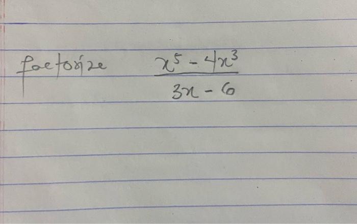 Solved 3x−6x5−4x3 | Chegg.com