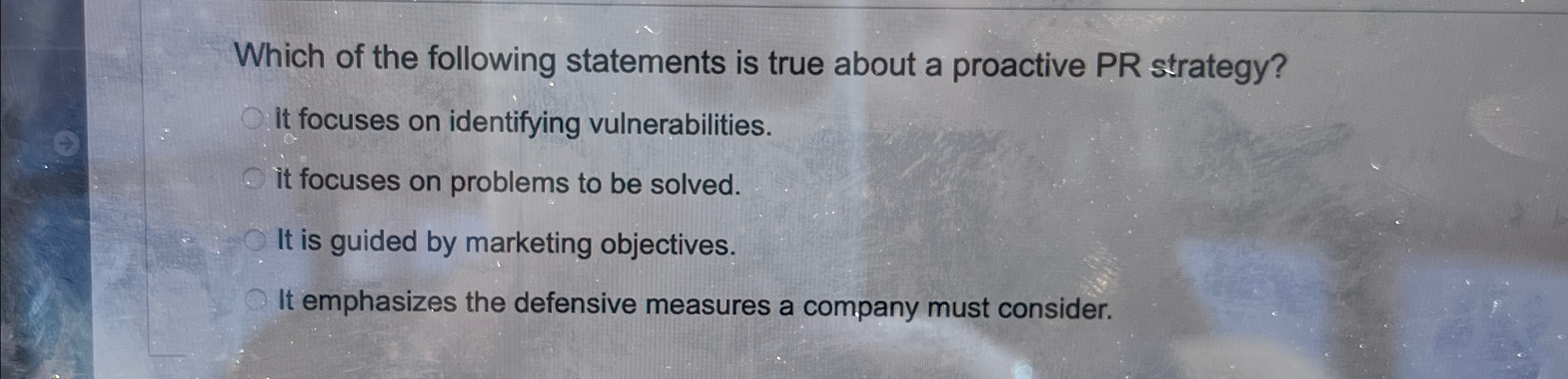 Solved Which of the following statements is true about a | Chegg.com