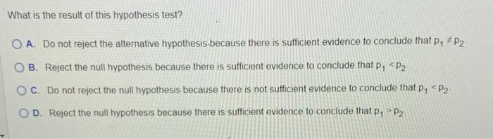 Solved Conduct a test at the α=0.10 level of significance by | Chegg.com