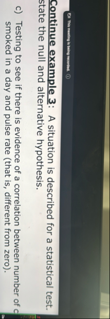 Solved Continue example 3: A situation is described for a | Chegg.com
