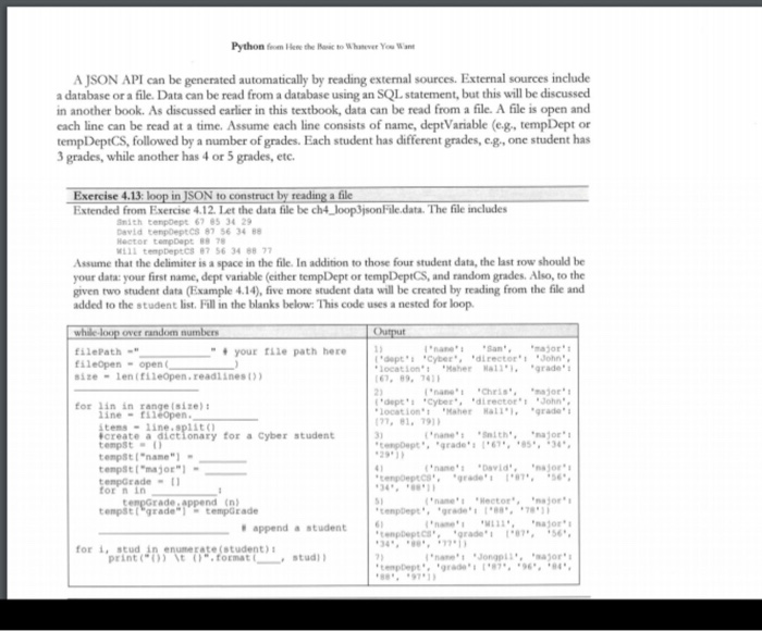 Solved THIS EXERCISE REQUIRES TO FILL IN THE BLANKS.. I AM | Chegg.com
