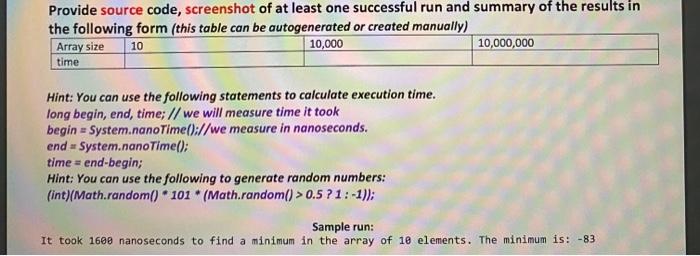 Solved In Java Implement A Program That Randomly Generates