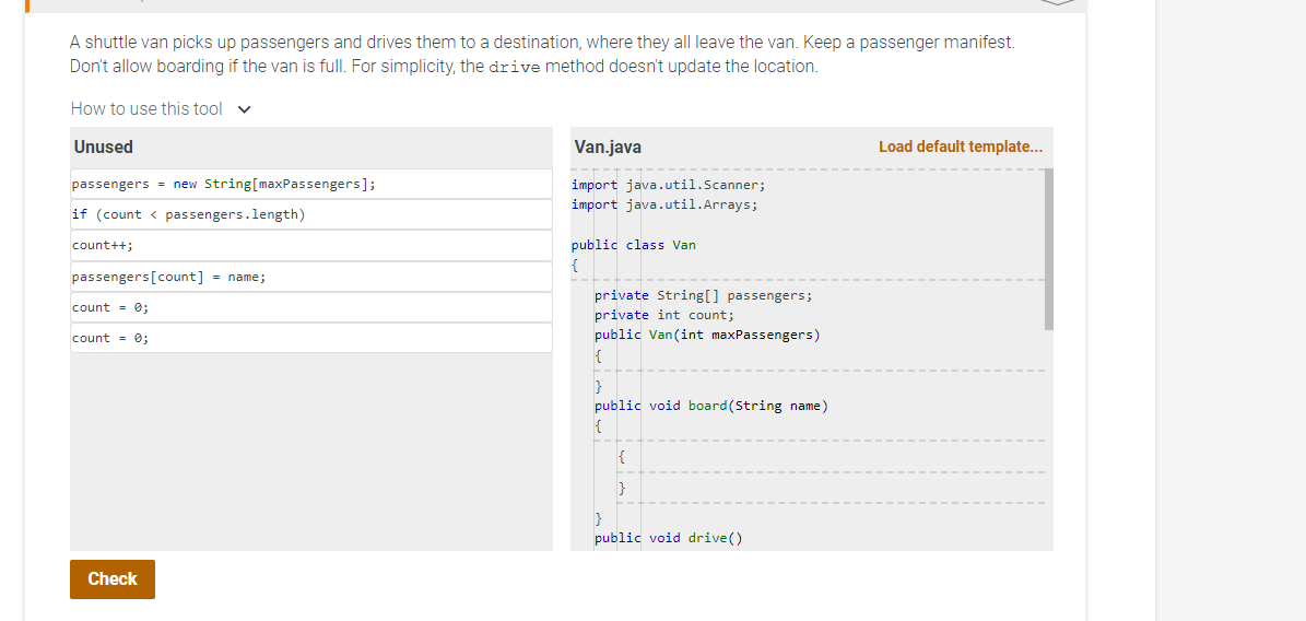Solved A shuttle van picks up passengers and drives them to | Chegg.com
