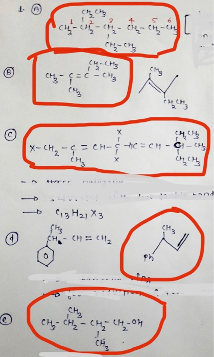 Solved can u please give the IUPAC name for the organic | Chegg.com