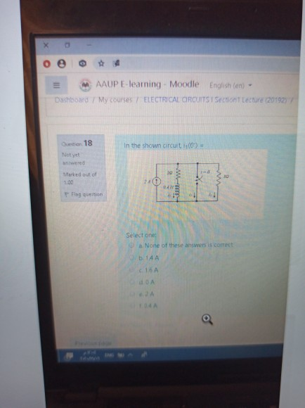 Solved AAUP E-learning - Moodle English (en) wood Question | Chegg.com