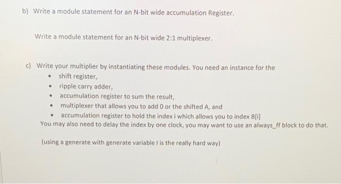 Problem 7) You multiply two binary numbers (which are | Chegg.com