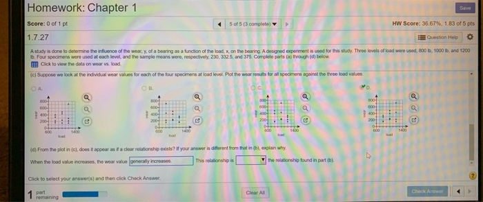 Solved Save Homework Chapter 1 Score 0 Of 1 Pt 5 Of 5 3