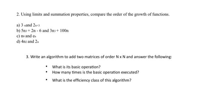 Solved Please I want to solve all the paragraphs correctly | Chegg.com