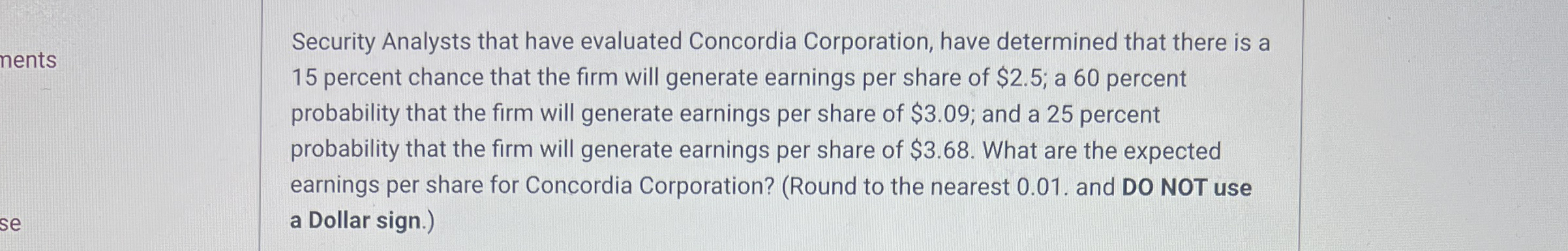 Solved Security Analysts that have evaluated Concordia | Chegg.com