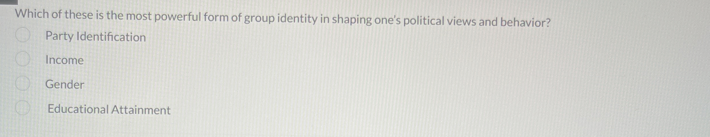 Solved Which of these is the most powerful form of group | Chegg.com