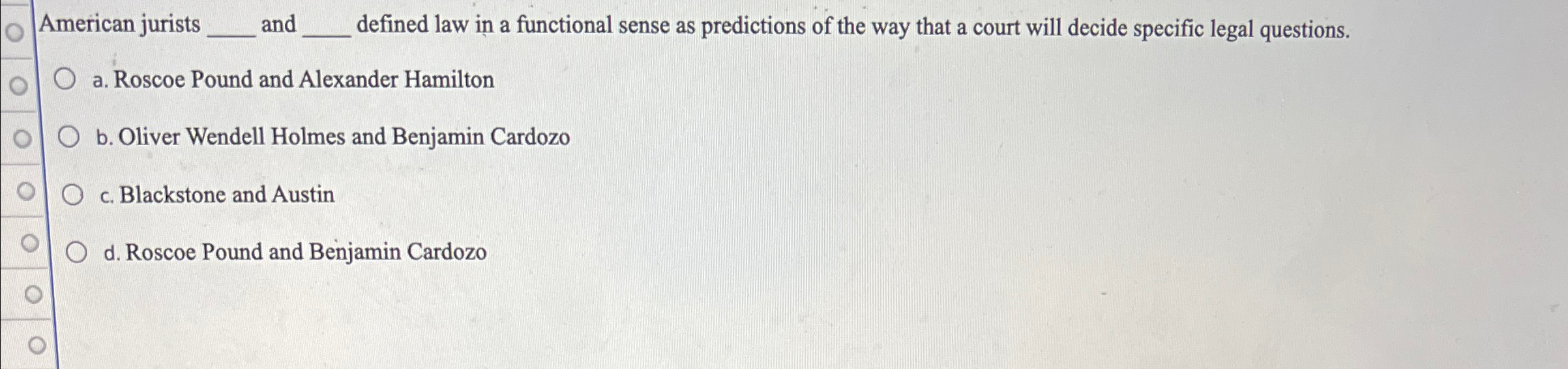 Solved American jurists q, ﻿and ﻿defined law in a | Chegg.com