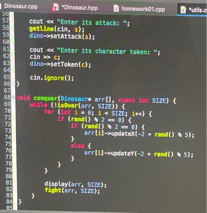Solved I need help with fixing my codes and also I have | Chegg.com