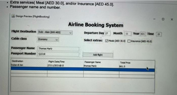Solved QUESTION 1 10 points Write a JAVA program for flights | Chegg.com