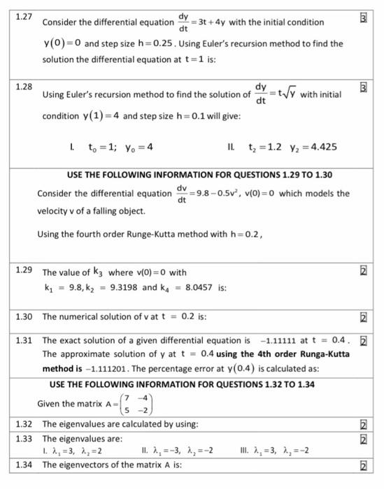 Solved 11 7 Question 1 76 4 0 3 Express Ft In Terms Of A 