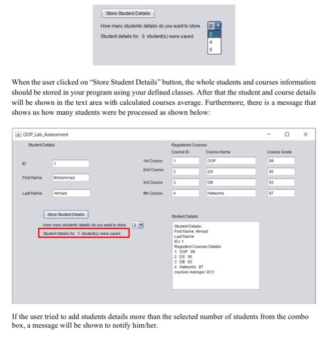 Solved Exercise: Implement the following Classes. (10 Marks) | Chegg.com