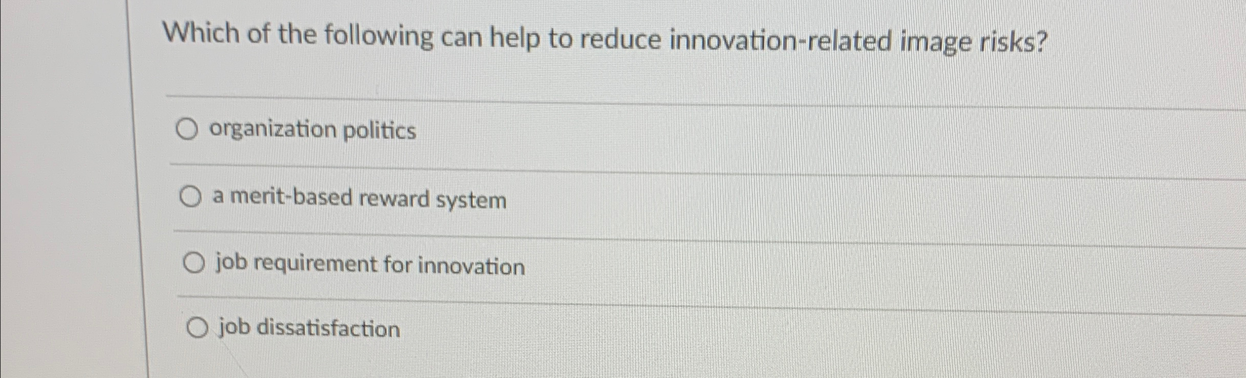 Solved Which of the following can help to reduce | Chegg.com