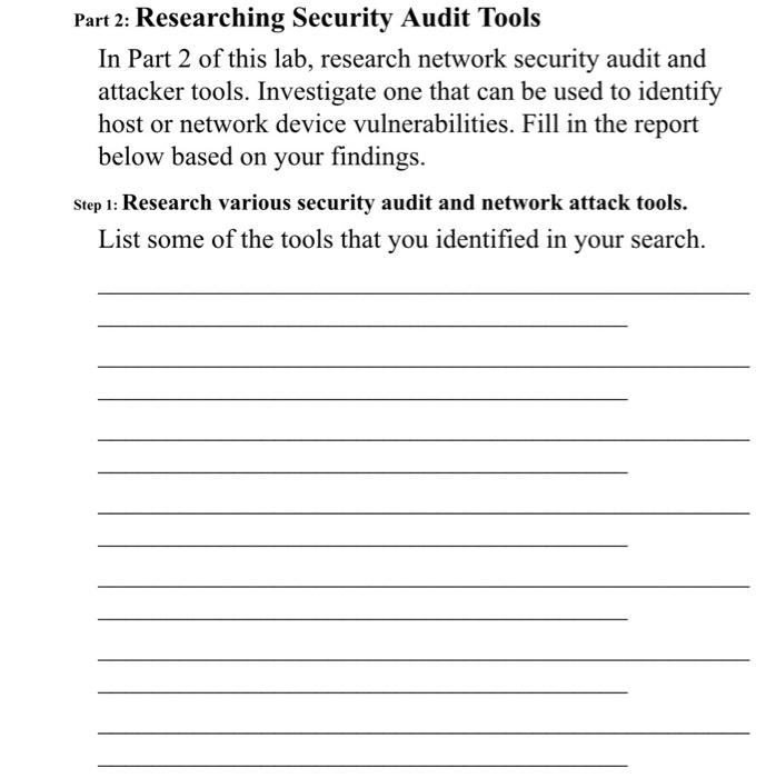 Solved CCNA Security Lab - Researching Network Attacks and | Chegg.com