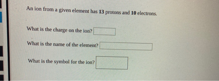 Solved LU An ion from a given element has 50 protons and 48 | Chegg.com